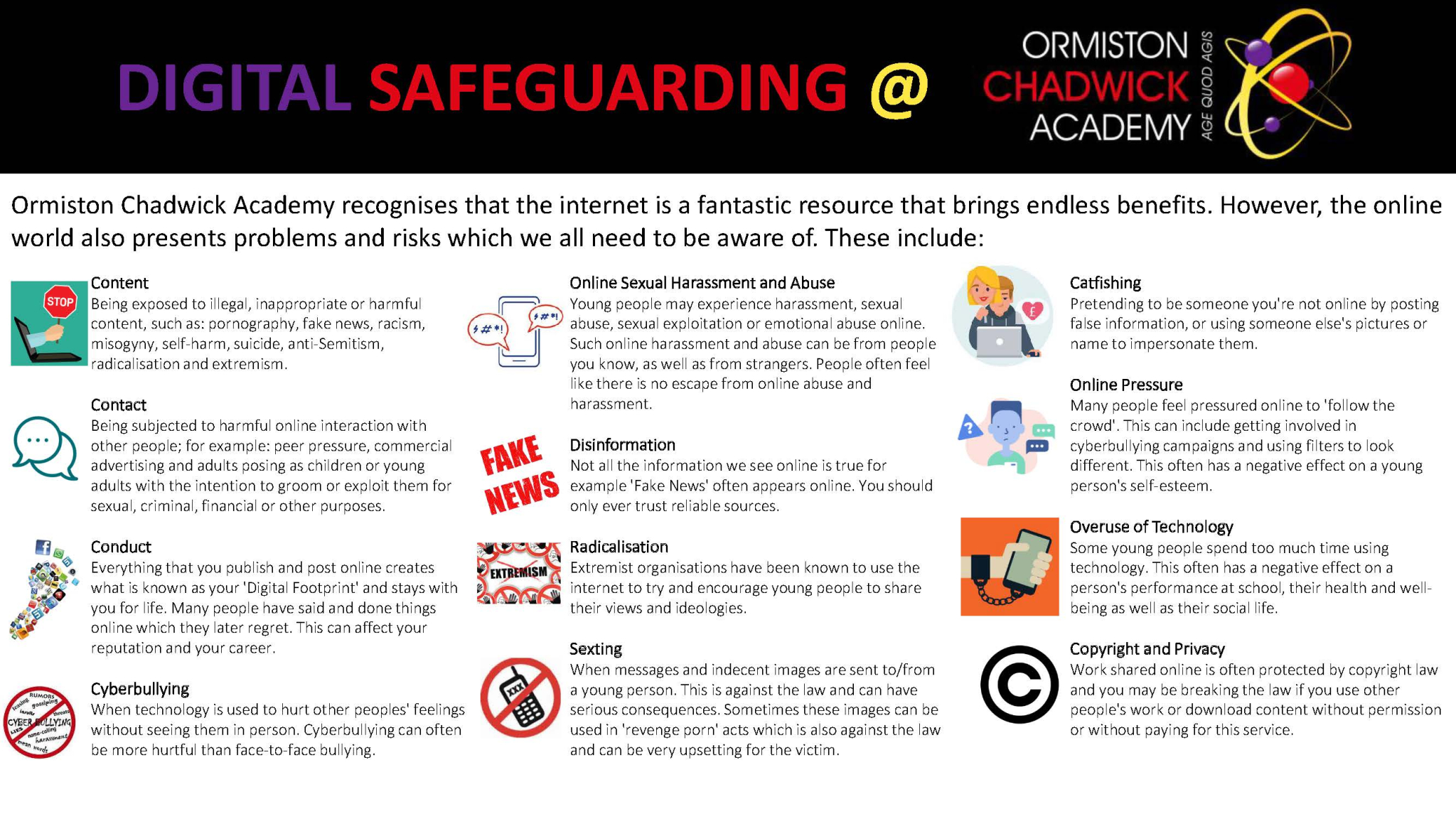 Ormiston Chadwick Academy - Digital Safeguarding